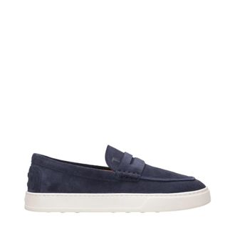 Tod's Marineblaue Wildleder-Sneakers - - Shoes - Herren - Blau - 45 EU