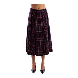 5 Progress Tartan Maxirock - - Skirts - Damen - Mehrfarbig - S