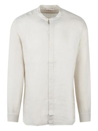 MC2 Saint Barth chemise &agrave; col mao - Blanc