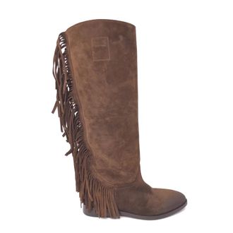 Strategia Femme, Chaussures, Brun, Taille: 41 EU Stivale frange