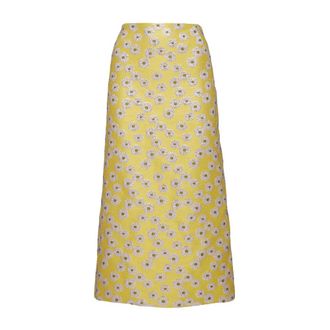La DoubleJ Femme, Jupes, Jaune, Taille: 40 FR Pencil Skirt