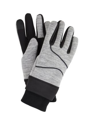 Tom Tailor Herren 1043444 Strickhandschuhe, 12035-Grey Heather Melange, L/XL