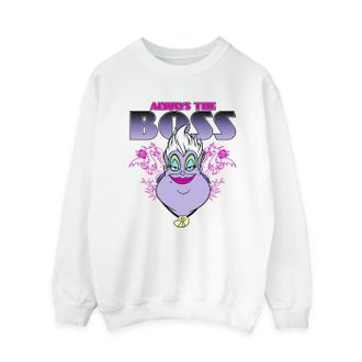 Disney The Little Mermaid Mum Is The Boss Sweatshirt f&uuml;r Damen (Wei&szlig;)