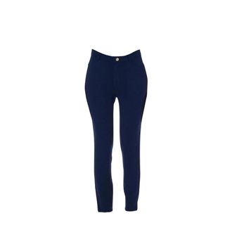 Liu Jo High-Waist Slim Fit Hose - - Trousers - Damen - Blau - 2XS