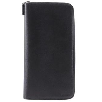 Prada Pre-owned Organizer Saffiano Long Wallet - - Pre-owned - Herren - Schwarzk - ONE SIZE