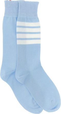 Thom Browne Femme, Sous-v&ecirc;tements, Bleu, Taille: ONE Size Socks