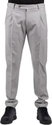 Berwich Retrolong Hose - - Trousers - Herren - Grau - S