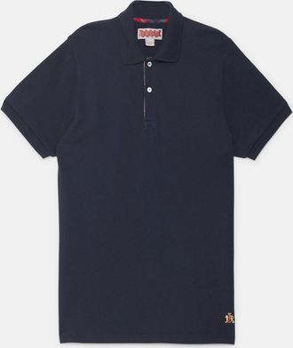 Baracuta Unifarbenes Piqu&eacute;-Poloshirt aus Baumwolle in