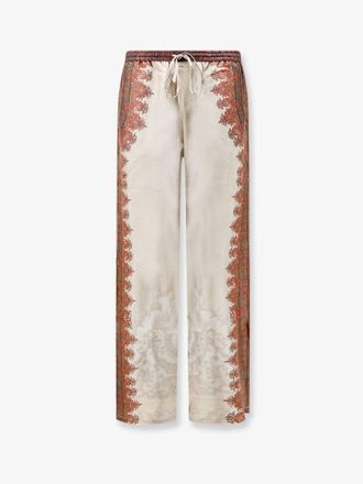 Pierre-Louis Mascia Aloe silk trousers - PIERRE-LOUIS MASCIA - gender_Woman