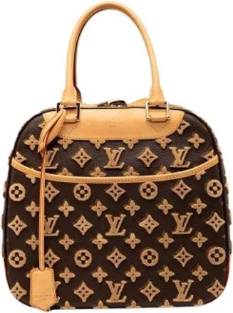 Louis Vuitton Pre-owned Deauville Cube - Femme - Pre-owned - Brun - Taille: ONE Size