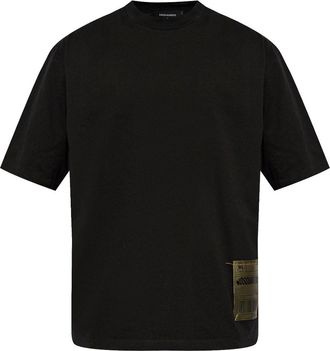 Dsquared2 t-shirt à logo appliqué - Noir