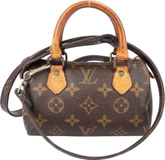 Louis Vuitton Crossbody Bags - Louis Vuitton Canvas Monogram Mini Speedy Handbag - Gr. unisize - in Braun - für Damen