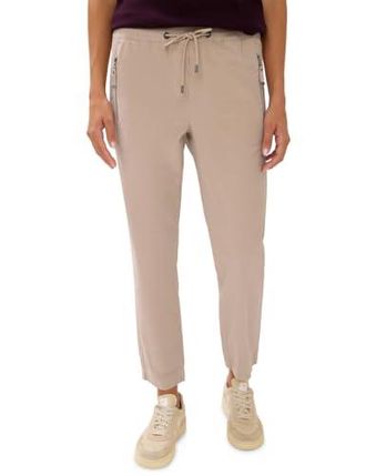 Cecil 3716023 Pantalon en Velours côtelé Coupe décontractée, Blanc Eggshell, L / 28L Femmes