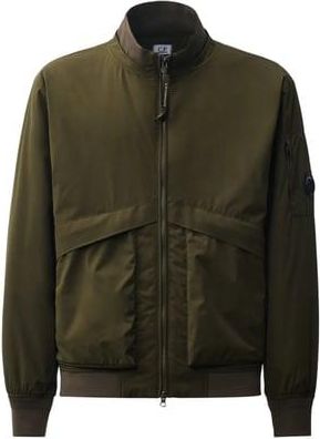 C.P. Company Blouson uni manches longues &agrave; col montant