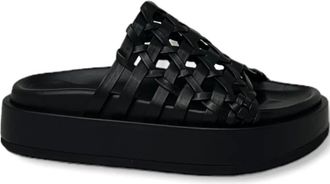 Paloma Barceló Sandalen mit Plateau - Schwarz