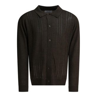 Nn.07 Thor Cardigan - - Knitwear - Herren - Braun - XL