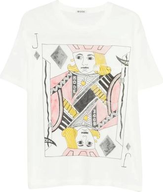Bode Homme, Tops, Blanc, Taille: M Jack of Diamonds Pocket Tee
