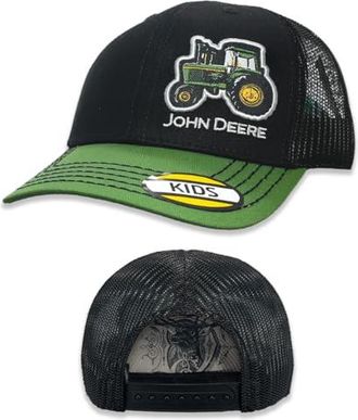 John Deere Tractor Casquette de baseball 53084650Gr Headwear Vert, vert, Taille unique