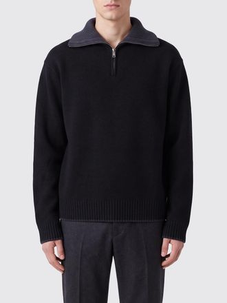 Axel Arigato Hochgeschlossener Pullover aus Alpaka-Woll-Mix mit Half-Zip