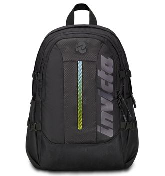 Invicta Act Plus Led Schulranzen, Tagesrucksack mit Laptopfach, Trinkflaschenfach, Organisationsfach, Brust- und Beckengurt, Kompressionsriemen, Schule, Sport