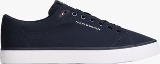 Tommy Hilfiger Baskets basses en toile &agrave; logo recycl&eacute;