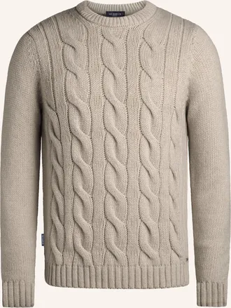 MR MARVIS Mr Marvis Pullover The Cable Knit Pullover beige