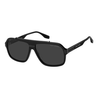 Marc Jacobs Schwarz/Graue Sonnenbrille 840/S - - Accessories - Herren - Schwarzk - 60 MM