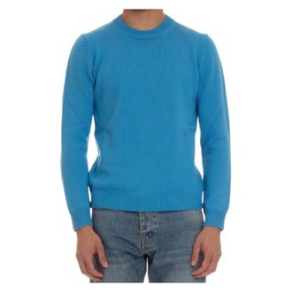 Roberto Collina Herren, Strickwaren, Blau, 2XLGr&ouml;&szlig;e
