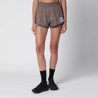 SATISFY TechSilk 3 Shorts in Schlammfarben