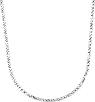 Amor Halskette 925 Sterling Silber Herren Halsschmuck, 55 cm, Silber, Kommt in Schmuck Geschenk Box, 9381586