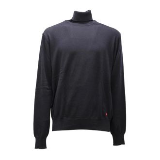 Peuterey Homme, Pulls, Bleu, Taille: 3XL Pull Col Roulé Coton/Laine