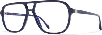 Mykita Kami Stylische Sonnenbrille - - Accessories - unisex - Blau - 57 MM