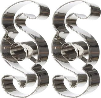 Städter Cookie Cutter § Sign 7.5 x 3 x 2 cm (Packung mit 2)