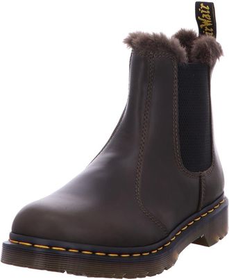 Dr. Martens 41415020 Schlupfstiefel Glattleder Damen in dunkelbraun - Gr. 40