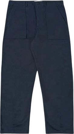 Universal Works Homme, Pantalons, Bleu, Taille: W32 Twill Fatigue Pant