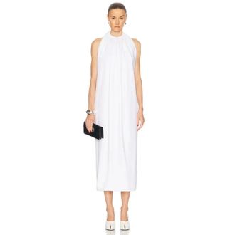 Sportmax Alceste1234 Robe en jersey - Femme - Robes - Blanc - Taille: 38 FR