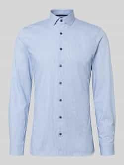 Olymp No. 6 Super Slim Fit Business-Hemd mit Kentkragen