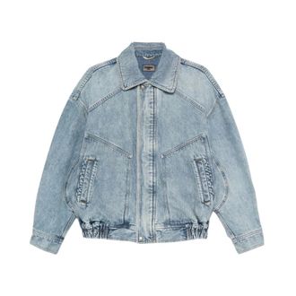 Saint Laurent Damen, Jacken, Blau, XSGr&ouml;&szlig;e