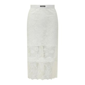 Pinko Harmonie Rock - - Skirts - Damen - Wei&szlig; - M