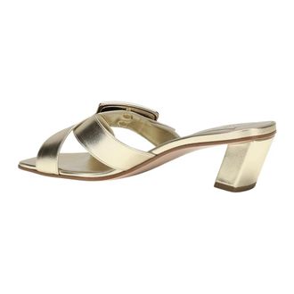 Roger Vivier Belle Vivier Mules aus laminiertem Leder - - Shoes - Damen - Gelb - 36 EU