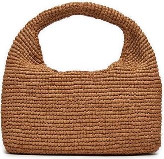 Manebì Handtasche Halfmoon Bag V 2.2 DH Braun