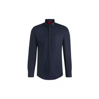 HUGO BOSS C-Jenno Hemd - - Shirts - Herren - Blau - 4XL