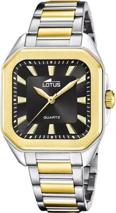 Lotus Lotus, unisex, Accessoires, Jaune, Taille: ONE Size Montre en acier inoxydable