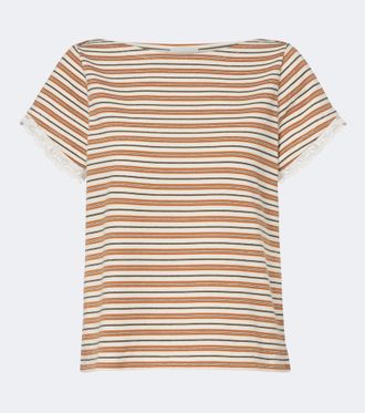 Poss&eacute; T-shirt Maeve en coton &agrave; rayures