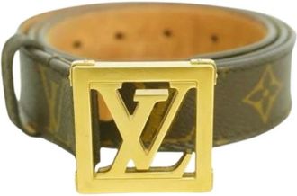 Louis Vuitton unisex, Pre-owned, Brun, Taille: ONE Size Pre-owned Tissu ceintures