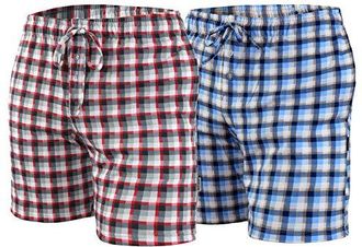 Sesto Senso Bas de Pyjama Homme Court Coton 1-2 Pack Short de Nuit Vêtement dIntérieur 3XL 2Pack 10+15