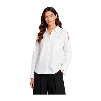 High Femme, Blouses et Chemises, Blanc, Taille: 46 FR Chilly Shirt