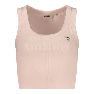 Guess Femme, Tops, Rose, Taille: 40 FR D&eacute;bardeur