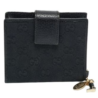 Gucci Pre-owned Canvas Geldb&ouml;rse - - Pre-owned - Damen - Schwarzk - ONE SIZE