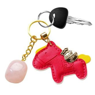 Generic Porte-cl&eacute;s pour Femmes - Nouveaut&eacute; De Taille Petite Et Compacte,Pendentif Porte-Cl&eacute;s Cheval D&eacute;coration Pour Sac &Agrave; Dos | pour Hommes, Femmes, Gar&ccedil;ons, 